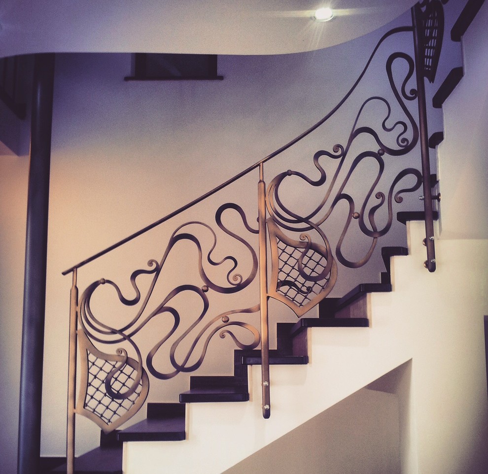 The Art of Wrought Iron - Contemporary - Staircase - London - by Maison ...