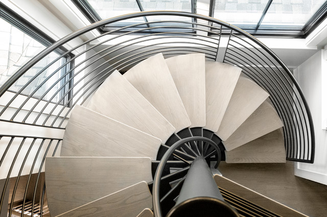 The Birdhouse on Prouts Neck - 階段 - ポートランド(メイン) - Union Studio ...