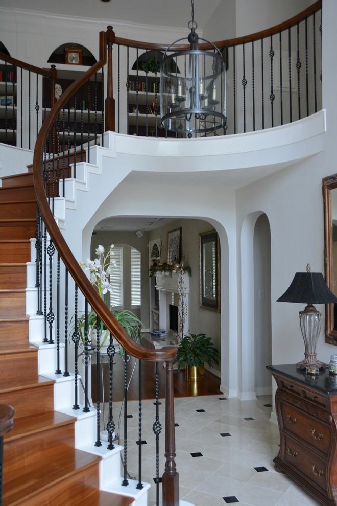The Blackburn Residence - Traditional - Staircase - Houston - by ...