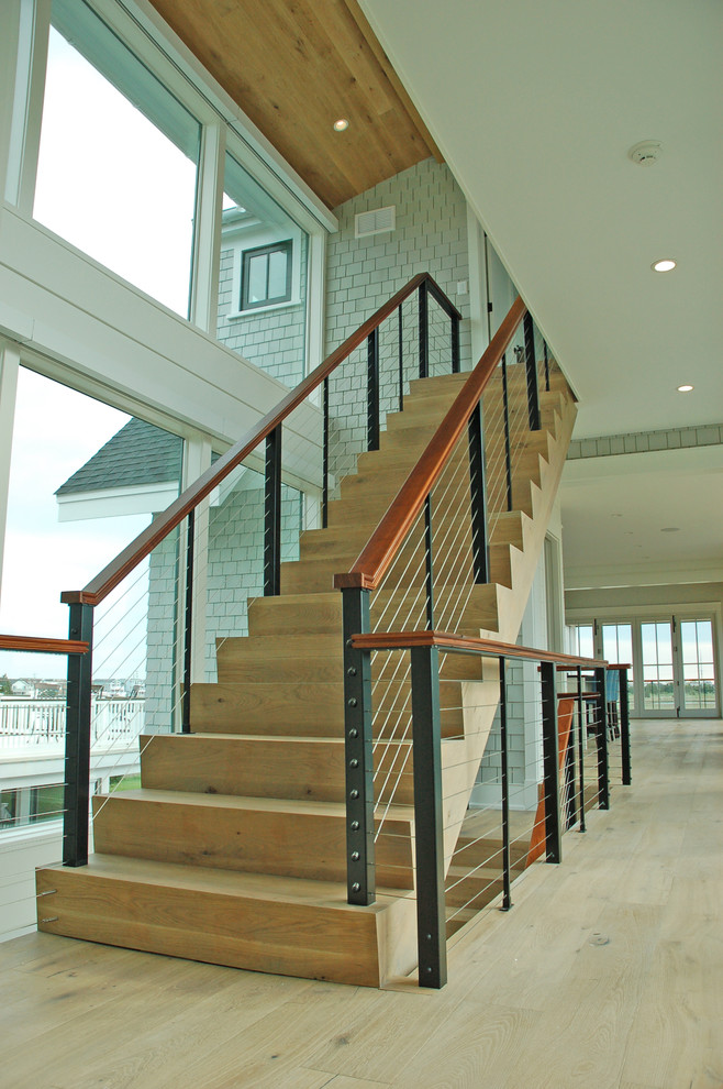 The Bridge - Modern - Staircase - Philadelphia - by David C. Bennett ...