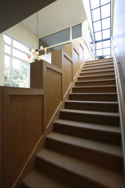 The Bridge House - Traditional - Staircase - Seattle - by Castanes ...