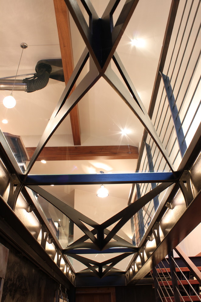 The Bridger Stair and Railing - Contemporain - Escalier - Autres ...