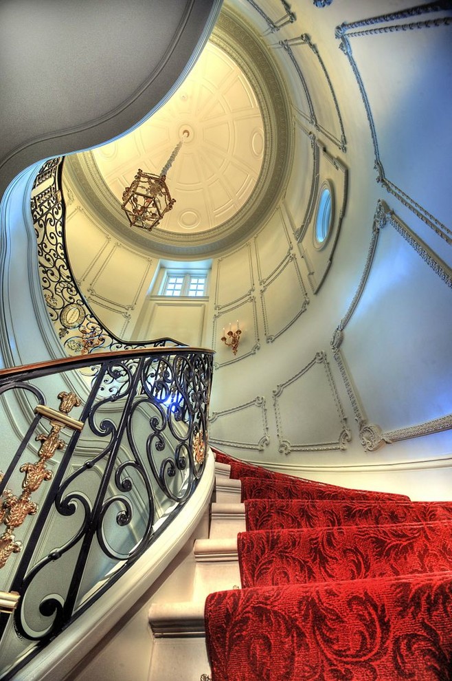 The Castle - Traditional - Staircase - Dallas - by Richard Drummond ...