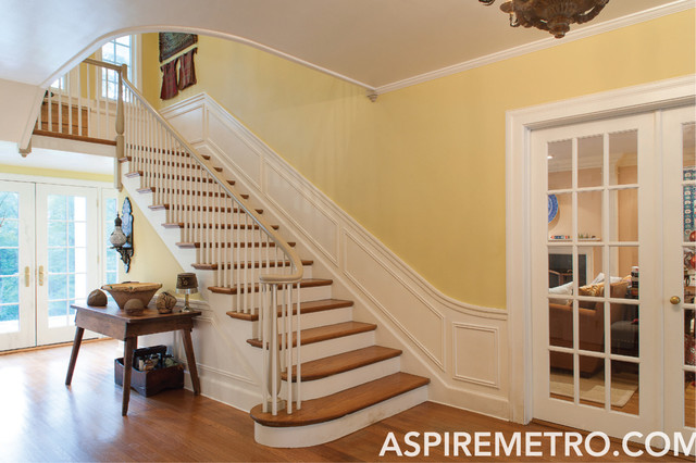 "The Columns" Colonial Revival, 1927 - Traditional - Staircase - New ...