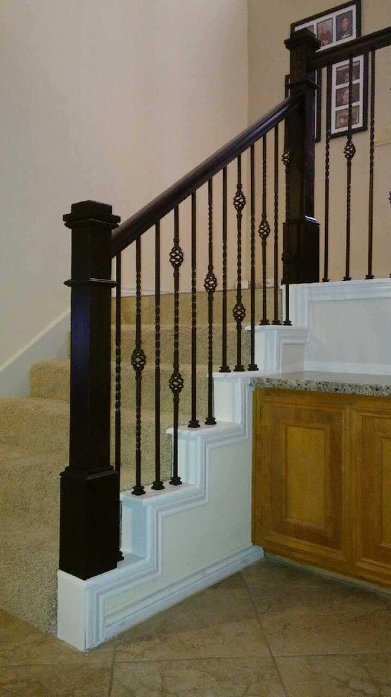 The Doe Residence - Mediterranean - Staircase - Houston - by Venetian ...