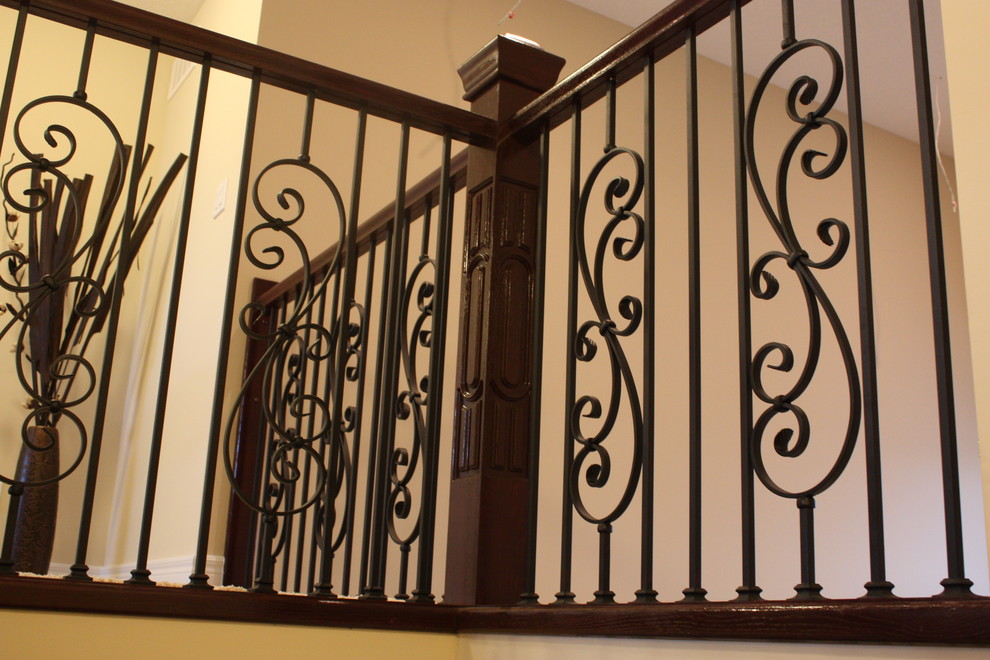 The Ellipse Newel - Traditional - Staircase - Toronto - by Flourish ...