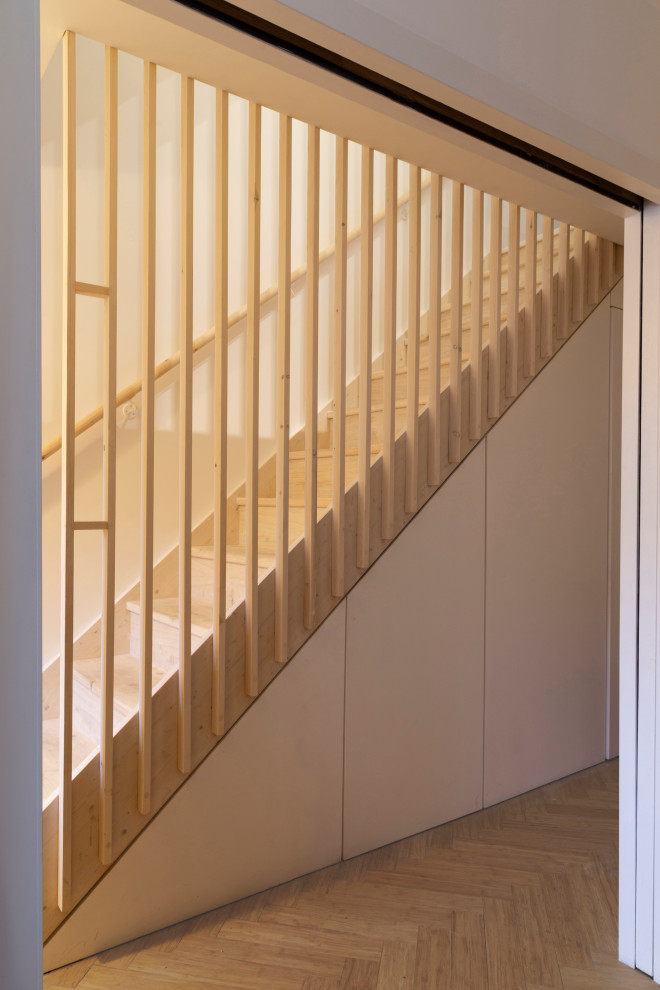 The Fifties House, Extension & Refurbishment - Midcentury - Staircase ...
