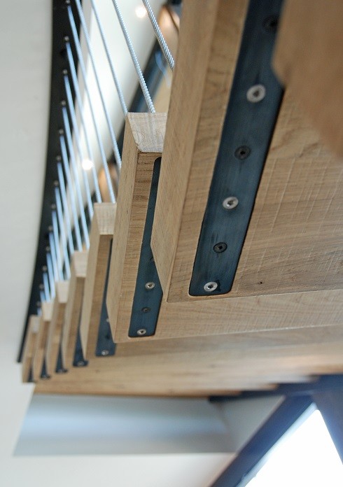 The Floating Cable Stair - Contemporary - Staircase - Other - by ...