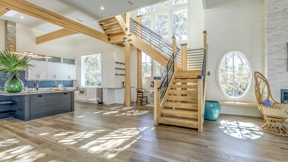 The Grove - Coastal - Staircase - Miami - by Minchew Construction ...