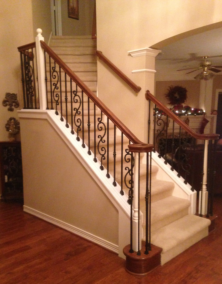 The Jackson Residence - Mediterranean - Staircase - Houston - by ...