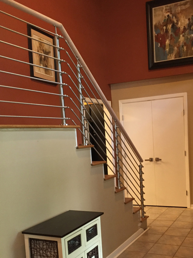 The Linder Residence - Staircase - Houston - by Venetian Stairs | Houzz