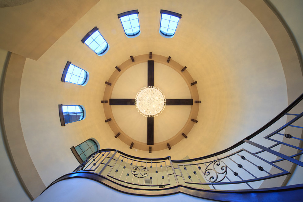 The Modern-Mediterranean Home - Mediterranean - Staircase - Orlando ...