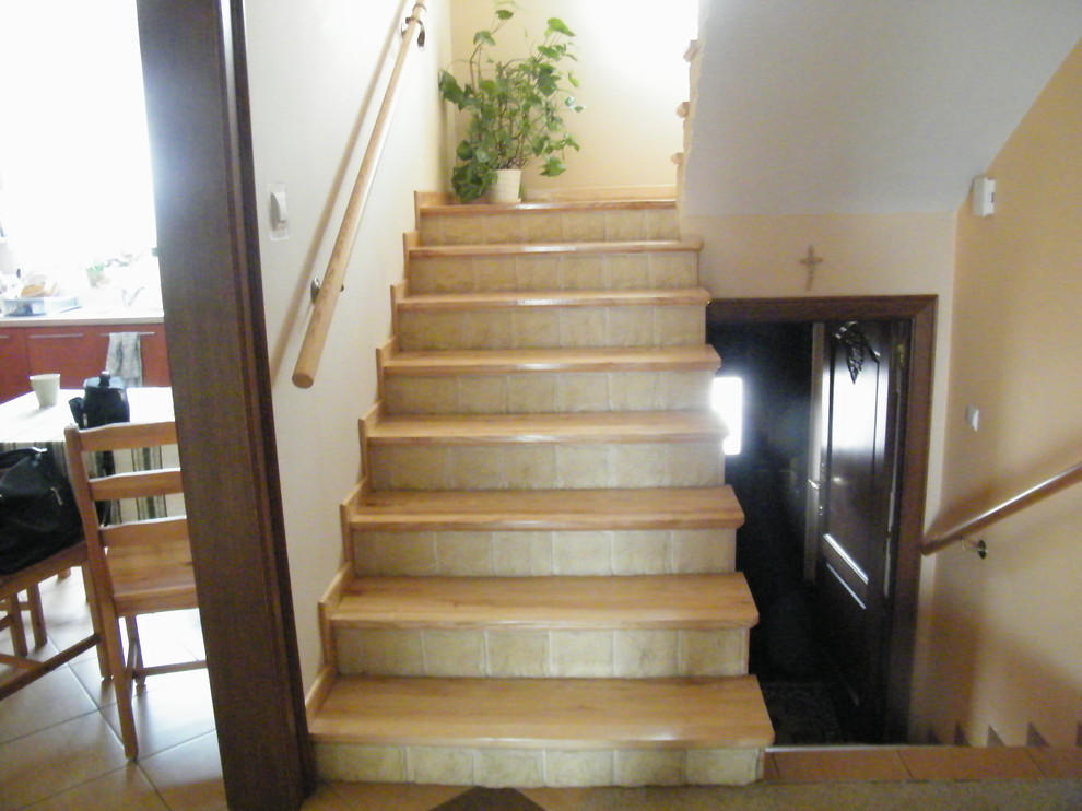 Tiled and Replaced Steps - Staircase - Milwaukee | Houzz
