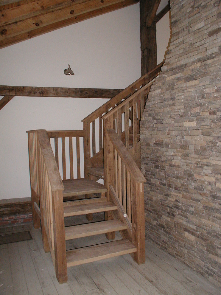 Timber Framed Stairs - Craftsman - Staircase - Other - by MoreSun ...