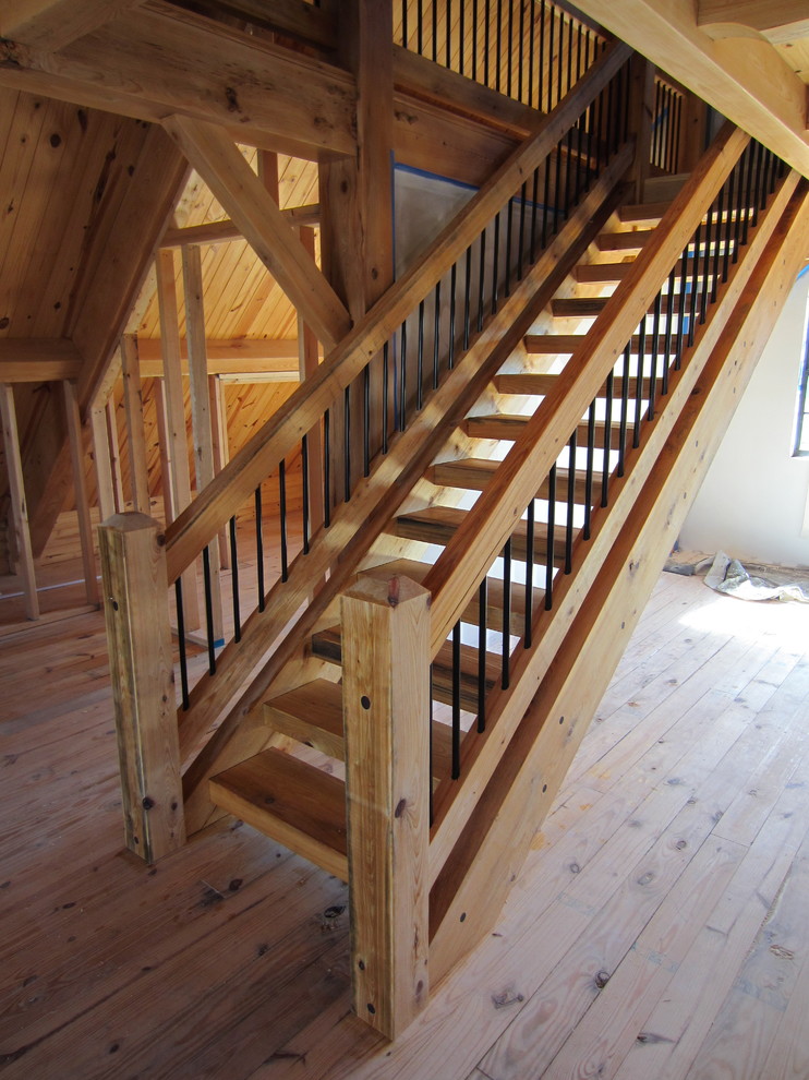 Timber Stair & Rail - Contemporary - Staircase - Tampa - by Heirloom ...