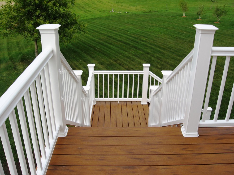 TimberTech Deck and Railing - Traditional - Staircase - Minneapolis ...