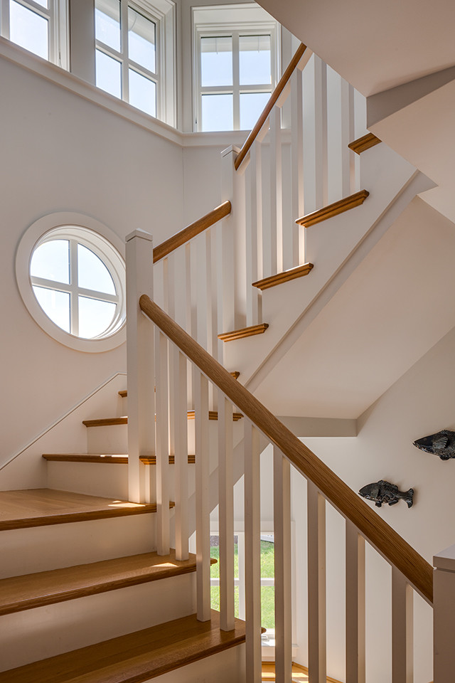 Town Hill (Cape Cod, MA) - Beach Style - Staircase - Boston - by ...