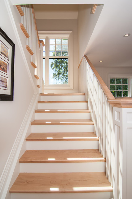 Traditional Addition on an Old Home - Traditional - Staircase - Other ...