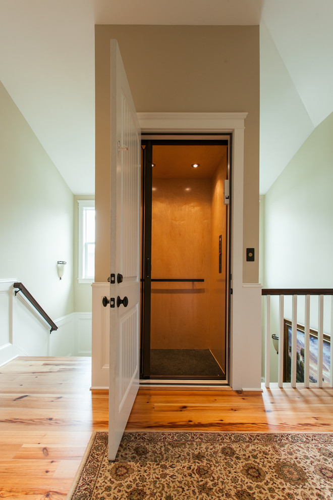 Traditional Island Home Elevator and Stair - Traditional - Staircase ...