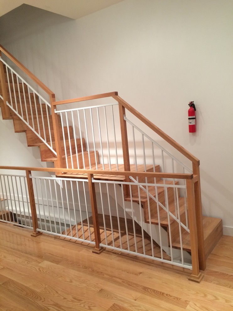 Traditional vertical railing - Traditional - Staircase - Philadelphia ...