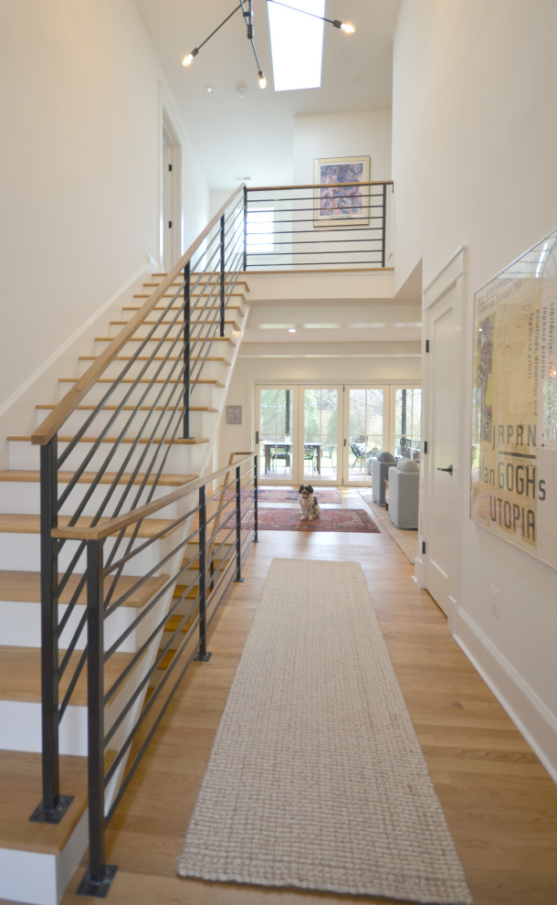 Transitional Cape Transformation - Transitional - Staircase - DC Metro ...