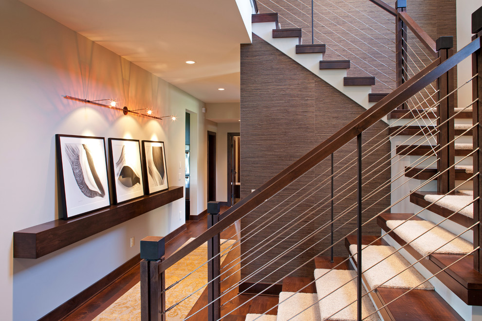 Transitional Staircase - Transitional - Staircase - Minneapolis | Houzz