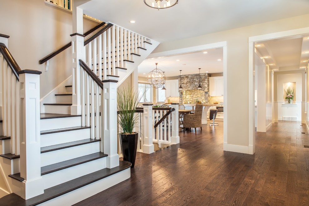 Transitional Staircase - Transitional - Staircase - Calgary | Houzz