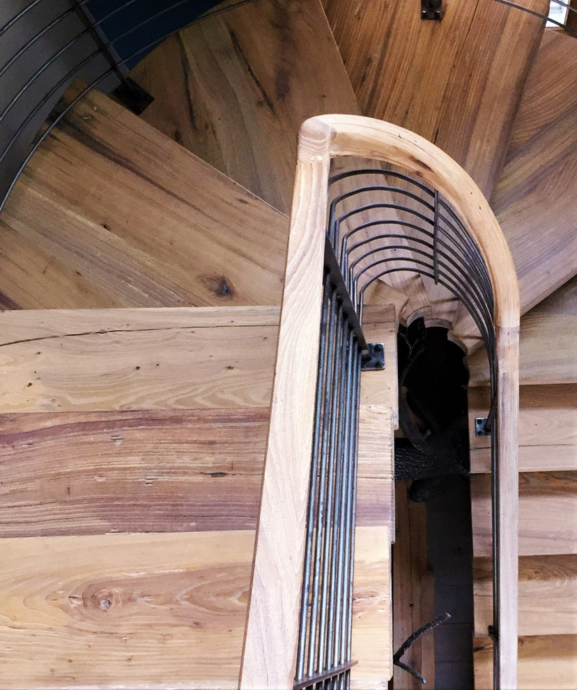 Tree Staircase - Contemporary - Staircase - Detroit - by Great Lakes ...