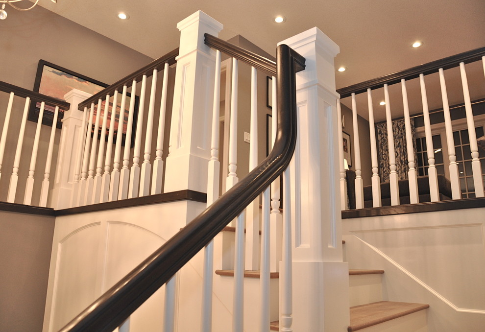 Two Tone Show Home - Craftsman - Staircase - Other - by Canadian ...