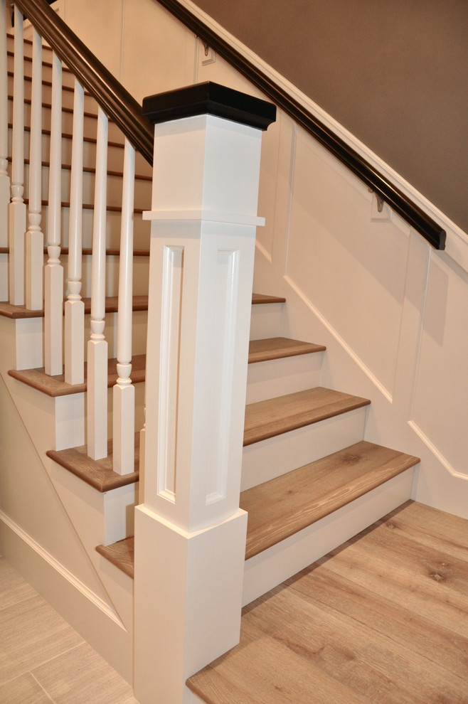 Two Tone Show Home - Craftsman - Staircase - Other - by Canadian ...