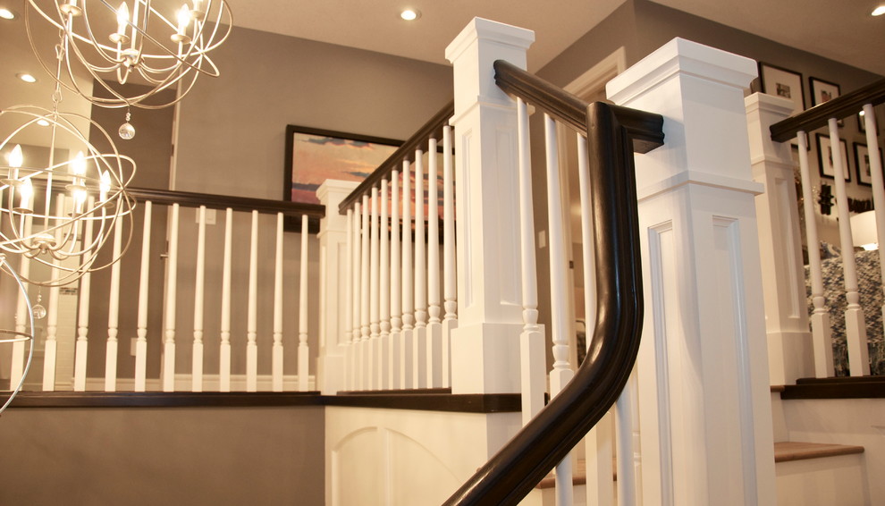 Two Tone Show Home - Craftsman - Staircase - Other - by Canadian ...