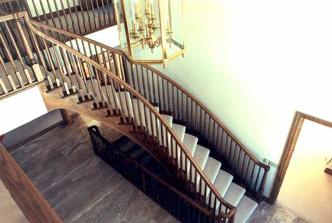 U.S. Stair & Interiors Projects - Traditional - Staircase - Detroit ...