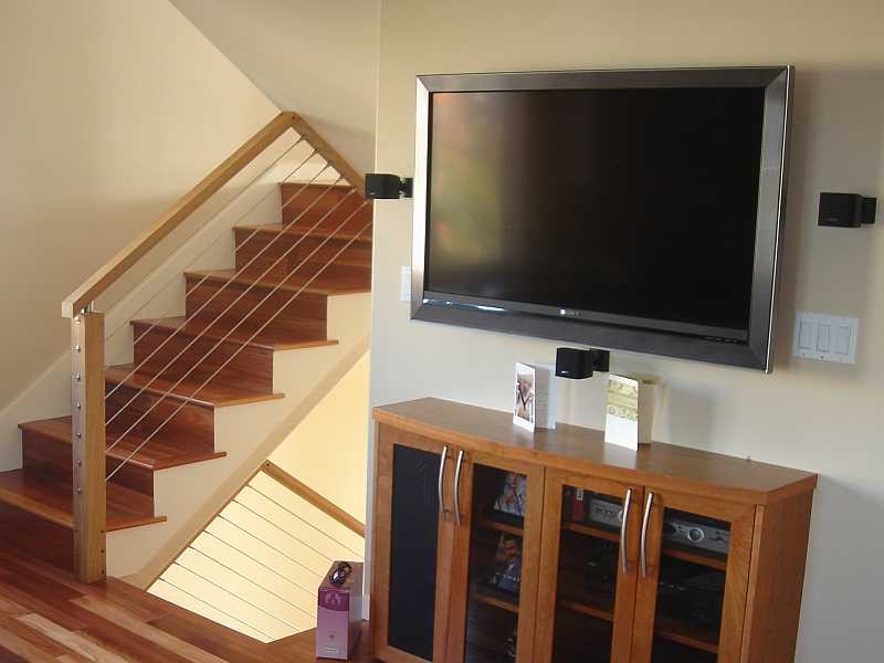 Ultra-tec® stainless steel railing system - Modern - Staircase - Las ...