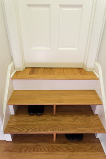 Under Stairs Shoe Storage - Contemporary - Staircase - Chicago - by Chi ...