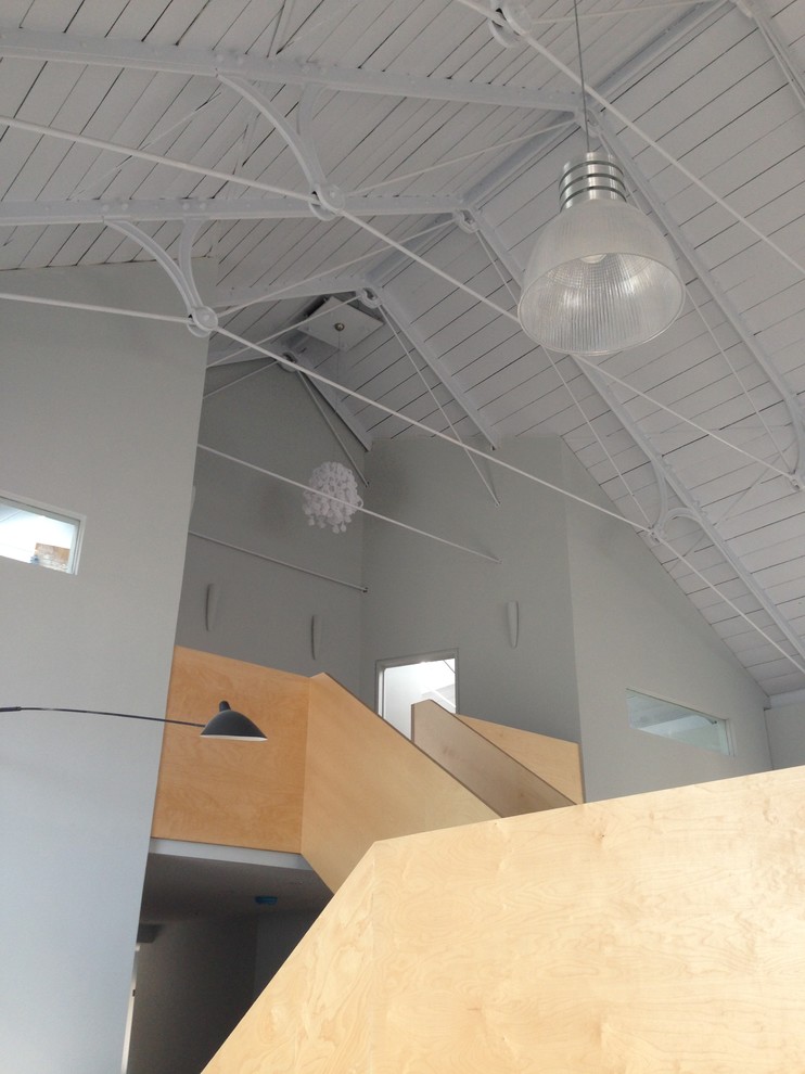 Vaulted Ceiling - Traditional - Staircase - Hampshire - by dwell design ...