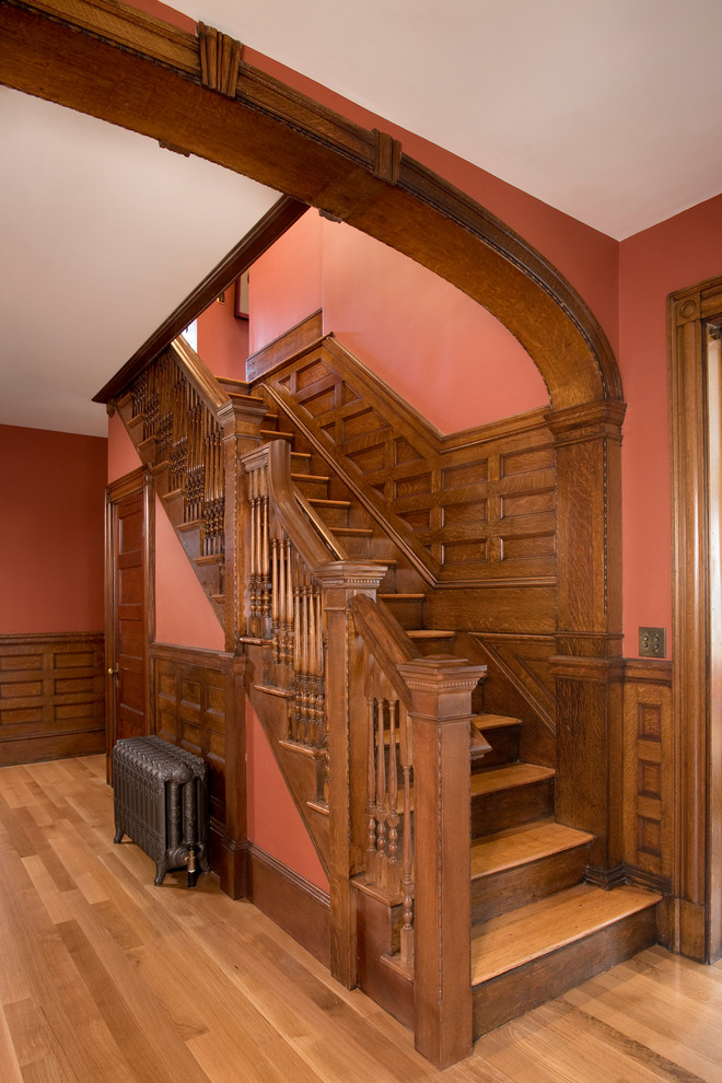 Victorian Restored - Victorian - Staircase - Boston - by Charlie Allen ...
