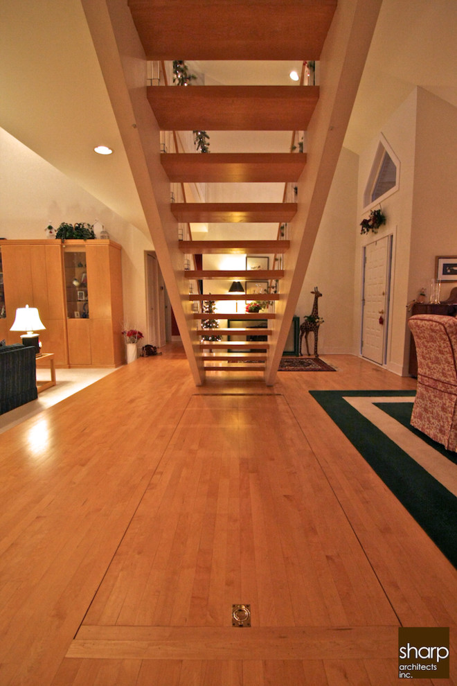 View of Stairs - Traditional - Staircase - Chicago - by Sharp ...