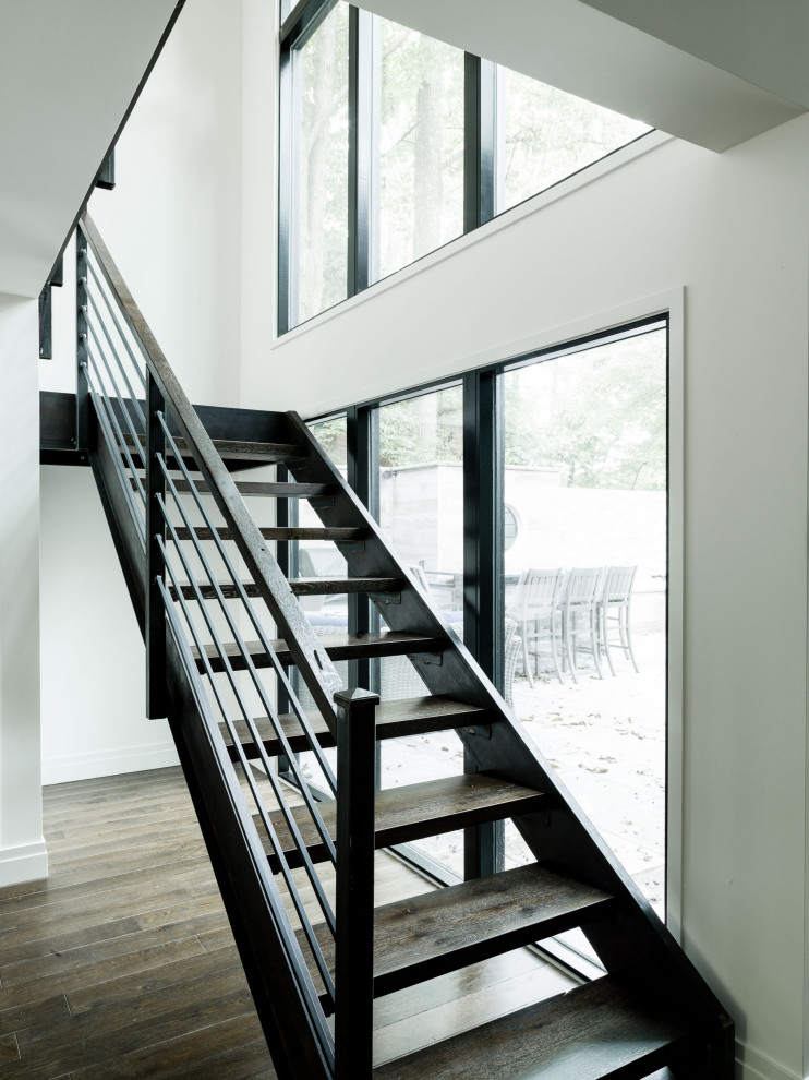 Virginia Lake House - Modern - Staircase - DC Metro - by Rill ...