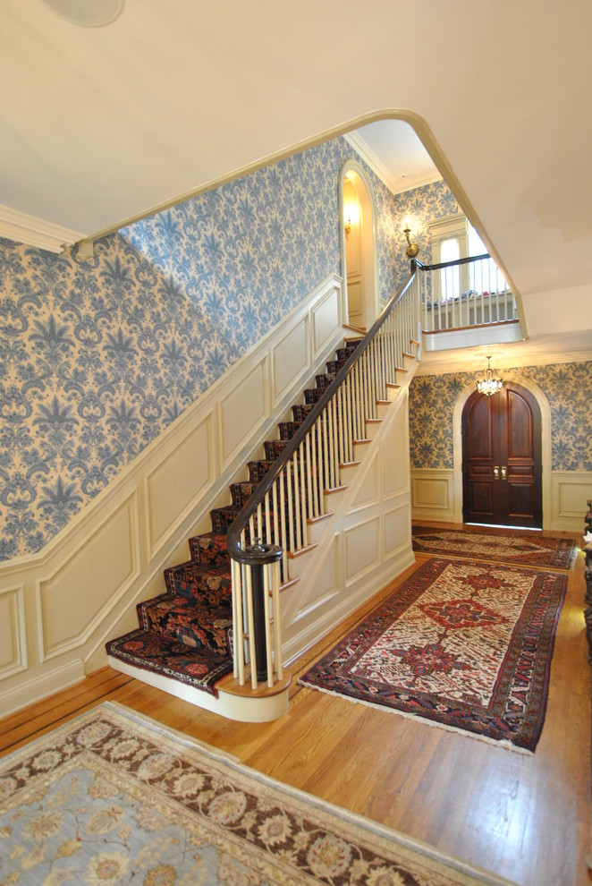 Wainscot - Traditional - Staircase - Philadelphia - by Taylor Made ...