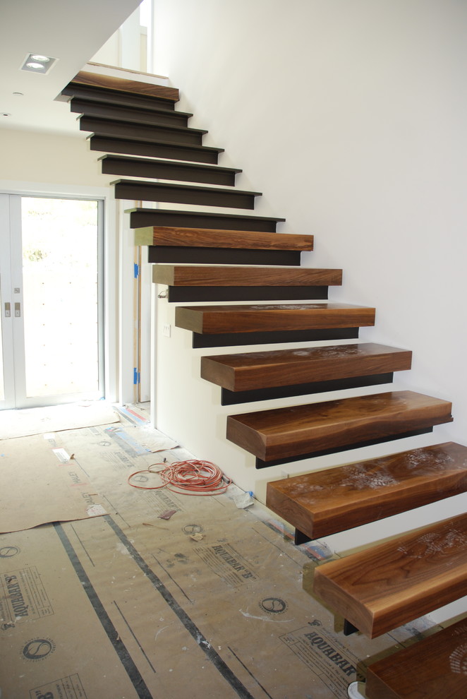 Walnut stairs - Traditional - Staircase - San Francisco - by Paradigm ...