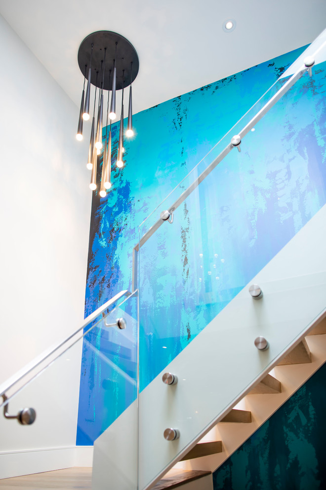 Warm modern executive home - Contemporary - Staircase - Toronto - by ...