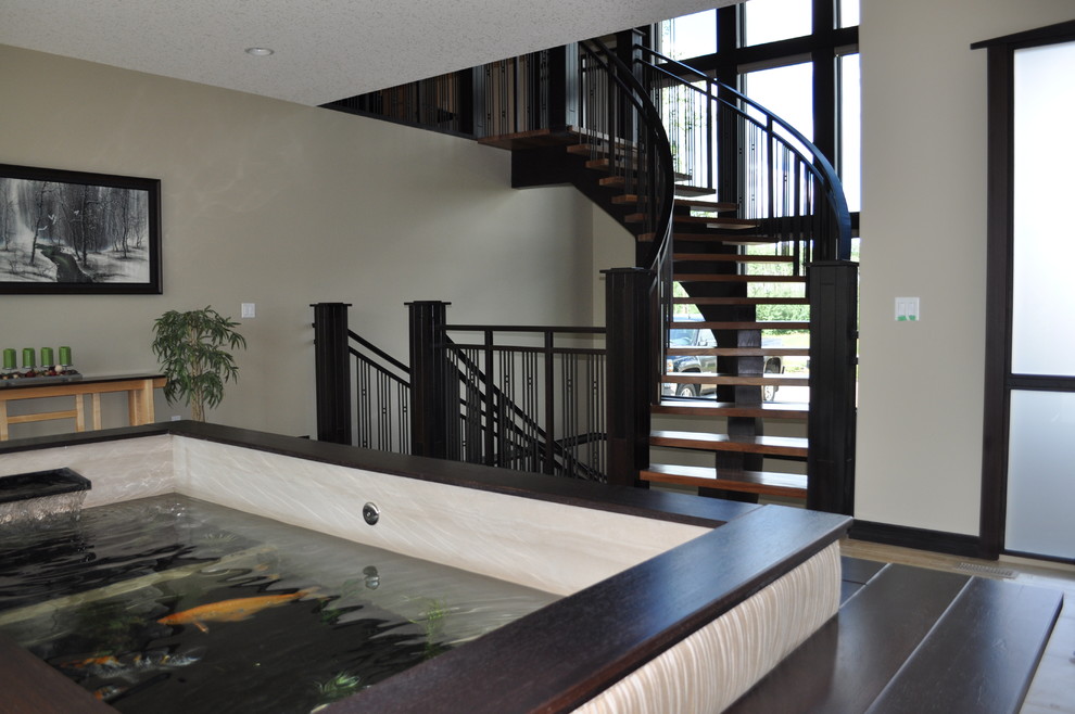 Wenge Freestanding Center Stringer with Cumaru Treads - Craftsman ...