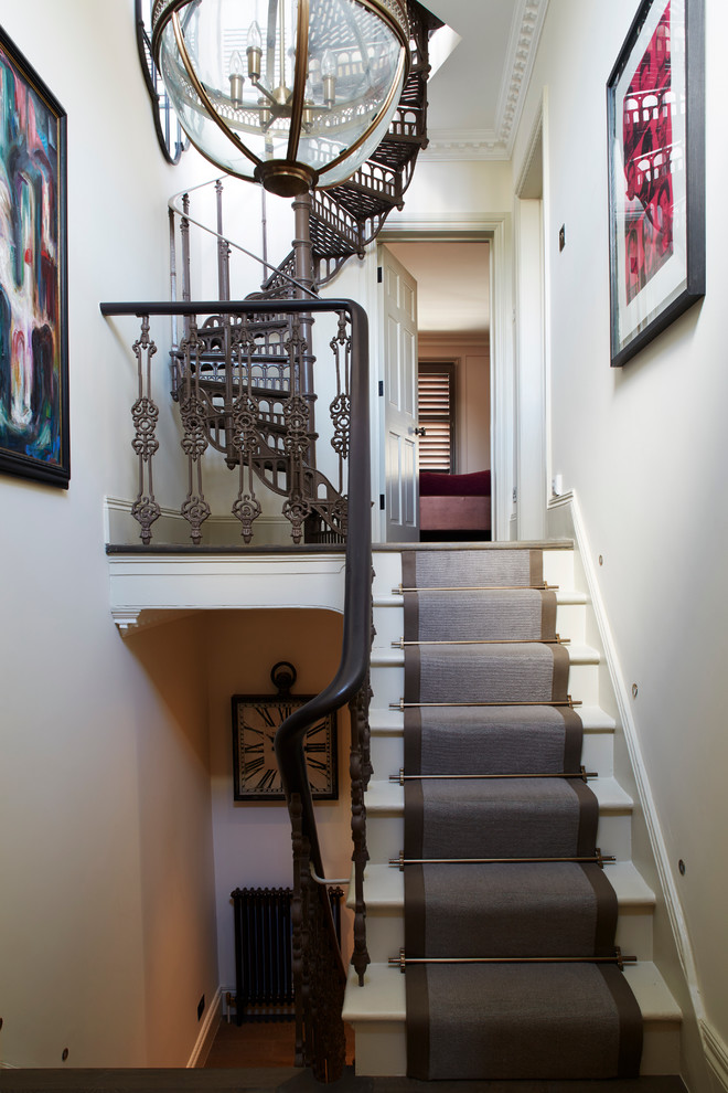 West London Townhouse - Staircase - London - by Rebecca James Studio ...