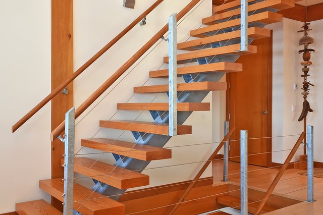 Red Cedar Log Stairs Cedar Half Log Staircase Homestead Timbers