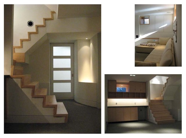 White Cellar - Contemporary - Staircase - New York - by Barry Yanku ...