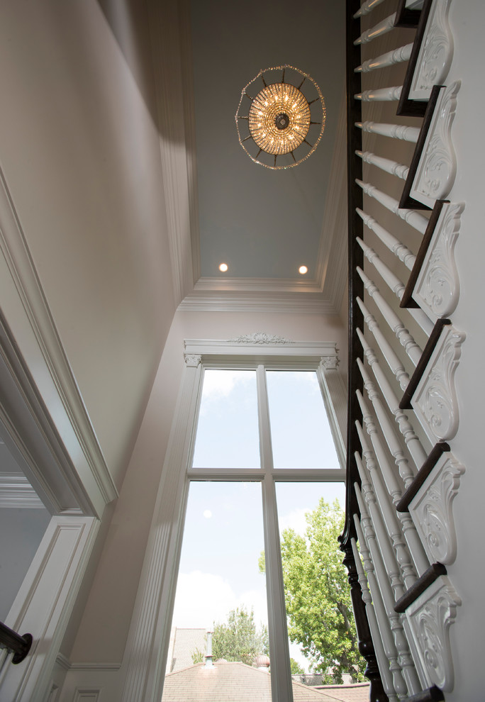 23 - Traditional Acadian Southern Stairs - Traditional - Staircase ...