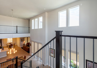 Window Treatments for Open Floor Plans - Traditional - Staircase ...