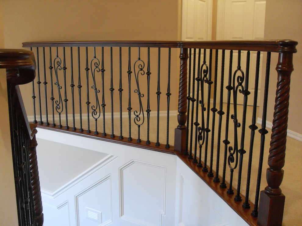 Wood & Iron - Traditional - Staircase - Portland - by Portland Stair ...