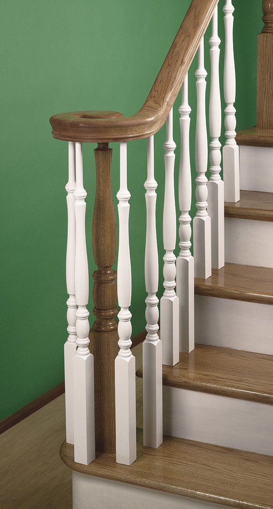 Wood Balusters - Traditional - Staircase - San Francisco - by LAJ Wood ...
