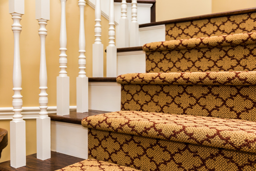 Woods Bay Staircase Remodel - Traditional - Staircase - Indianapolis ...